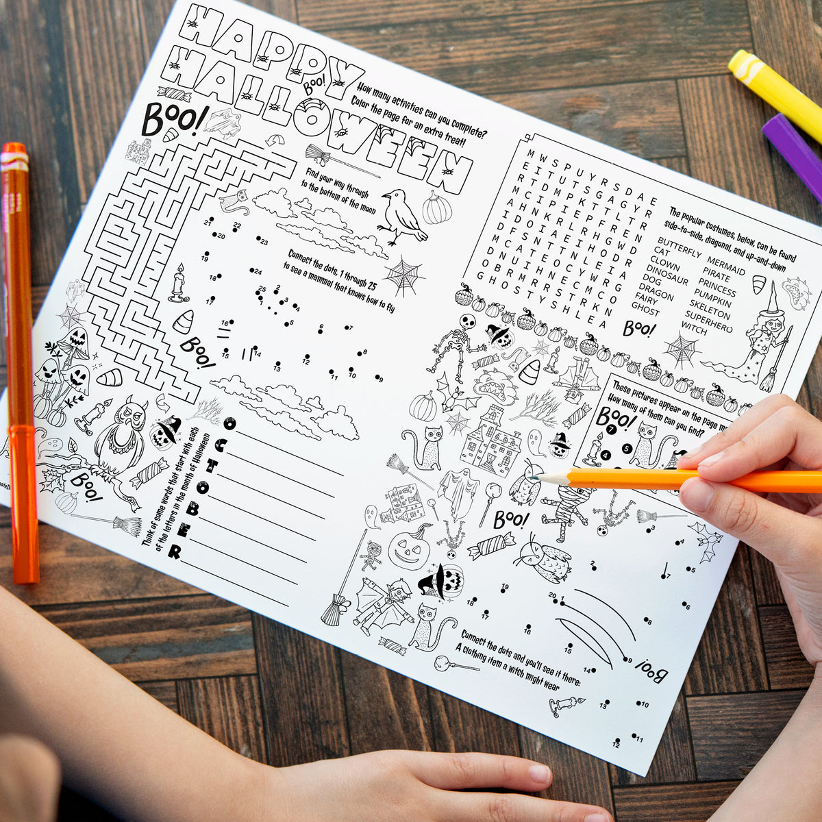 Halloween Activity Page – Greengate Images