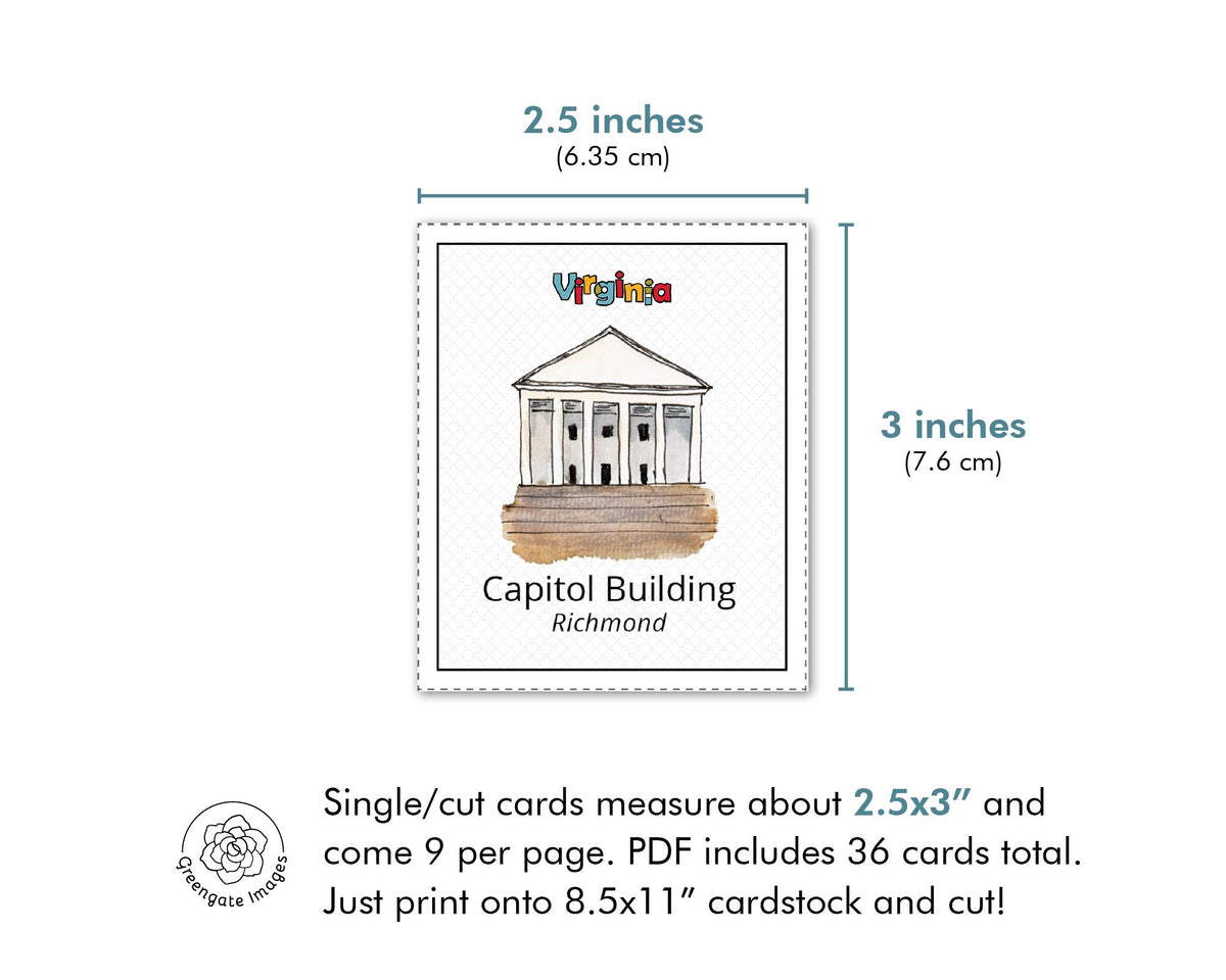 Virginia Memory Game – Greengate Images