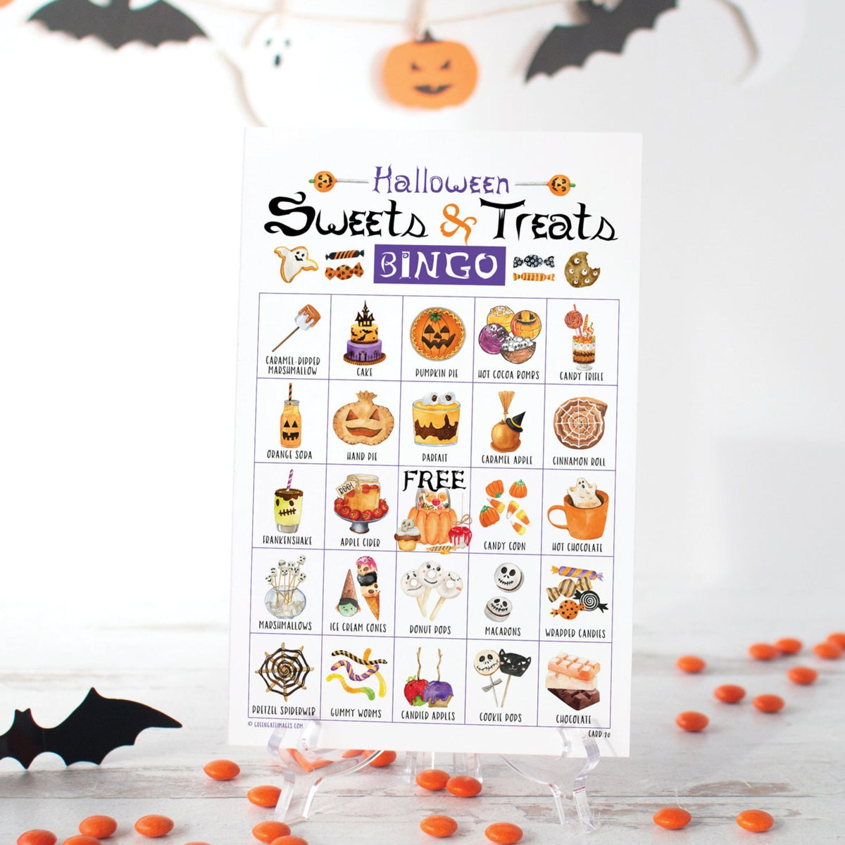 Halloween Sweets Bingo – Greengate Images