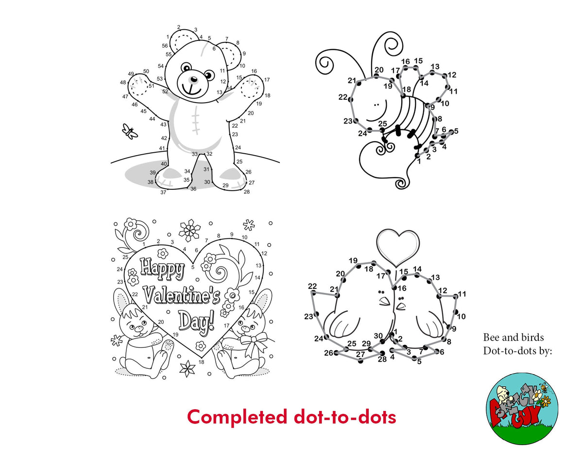 Dot-to-Dot Valentines – Greengate Images