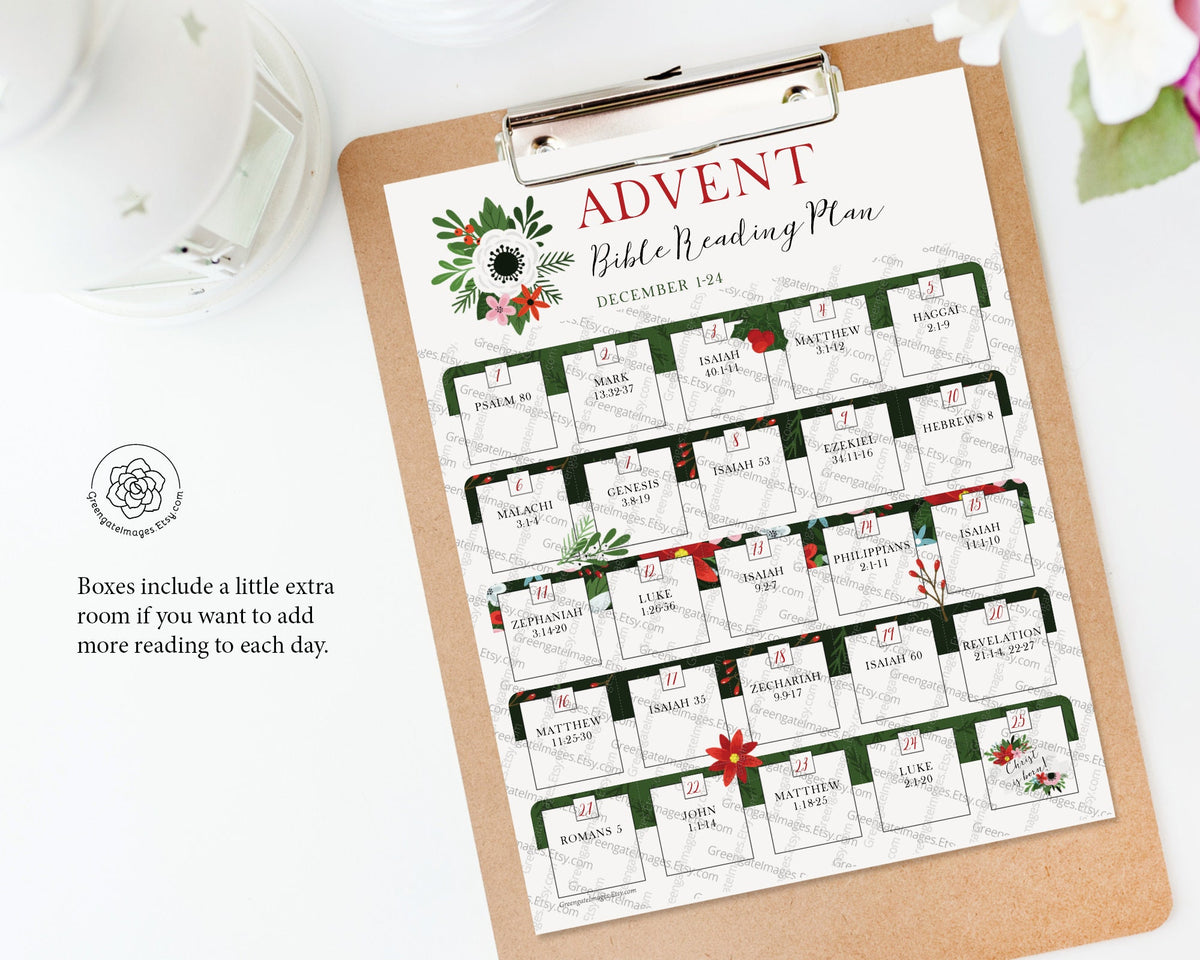 Advent Bible Reading Plan – Greengate Images