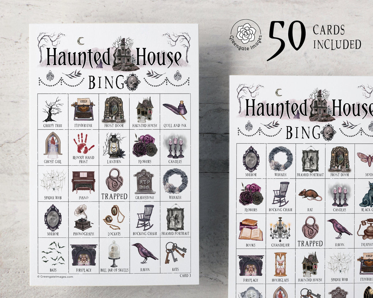 Haunted House Bingo – Greengate Images