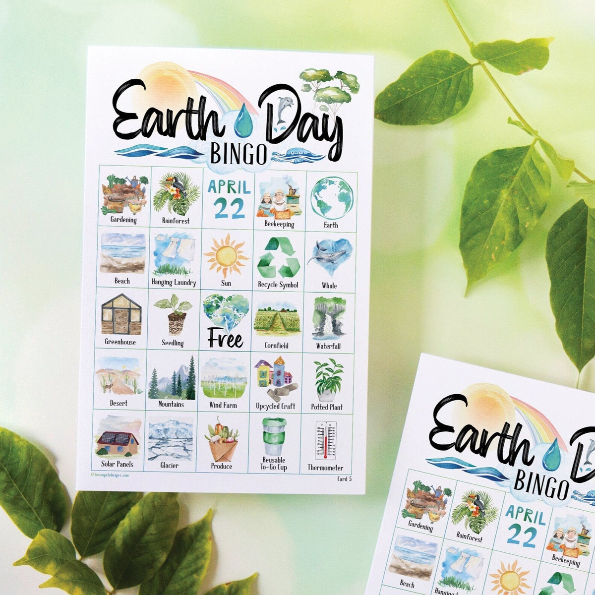 Earth Day Bingo – Greengate Images