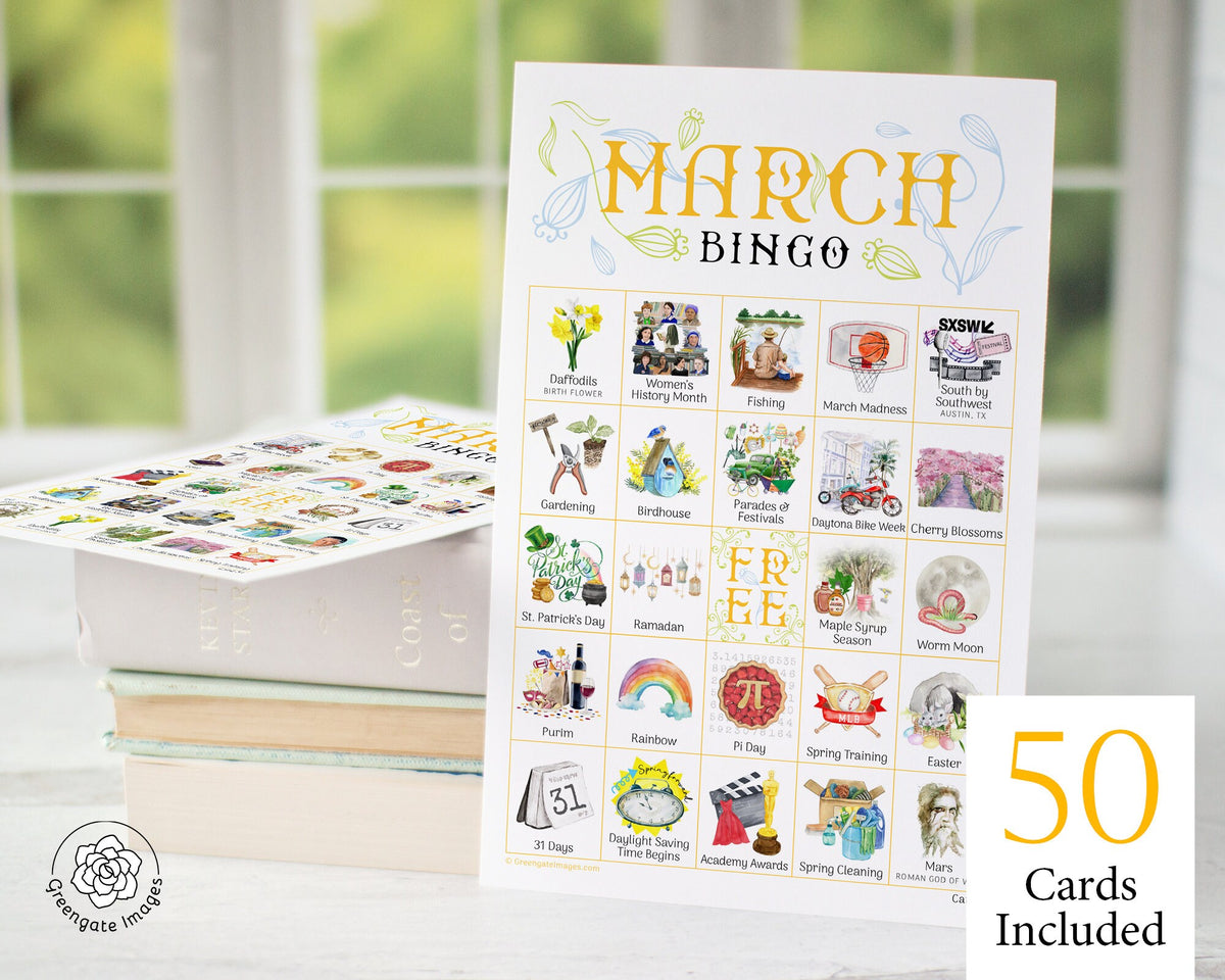 March Bingo – Greengate Images