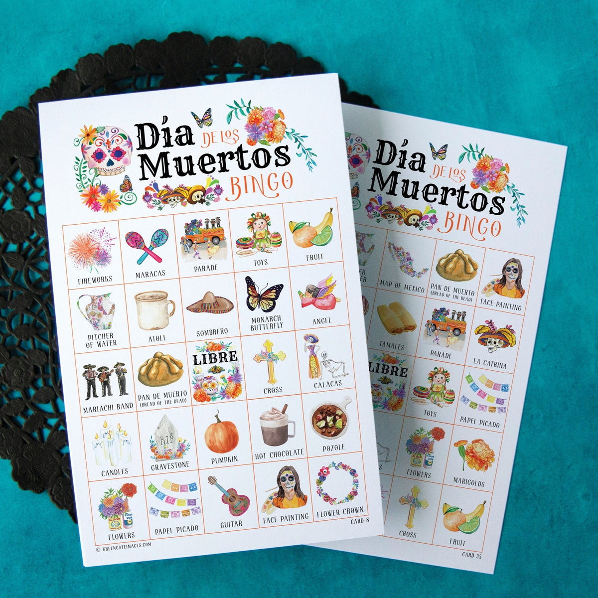 Día de los Muertos Bingo – Greengate Images