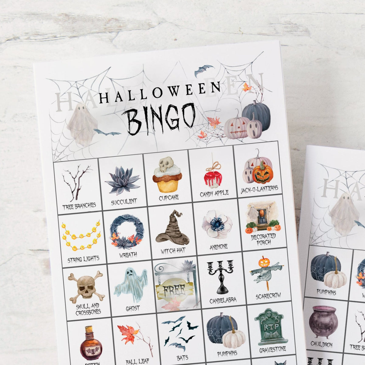Halloween Bingo - Beautifully Spooky – Greengate Images