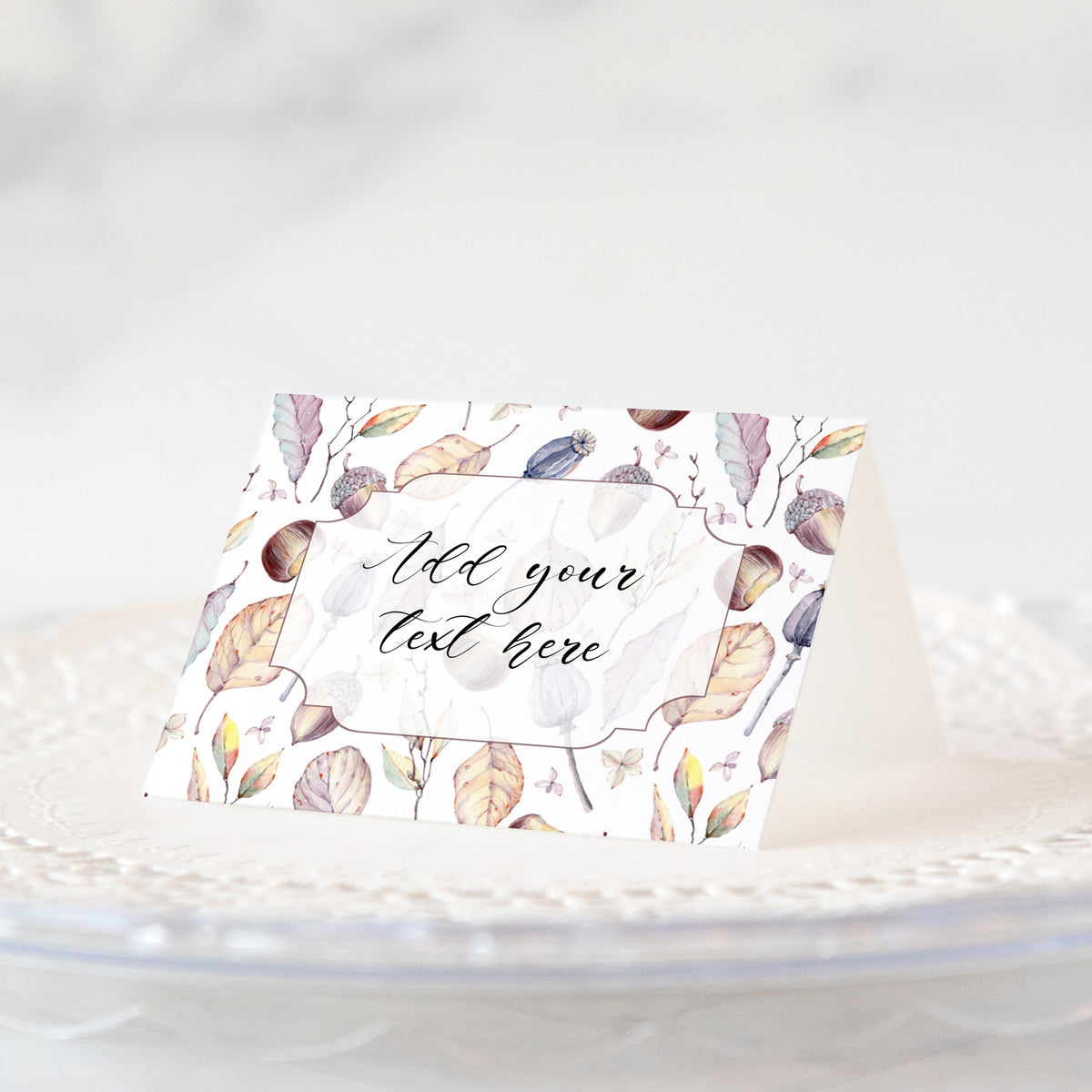 Place Cards / Buffet Table Signs – Greengate Images