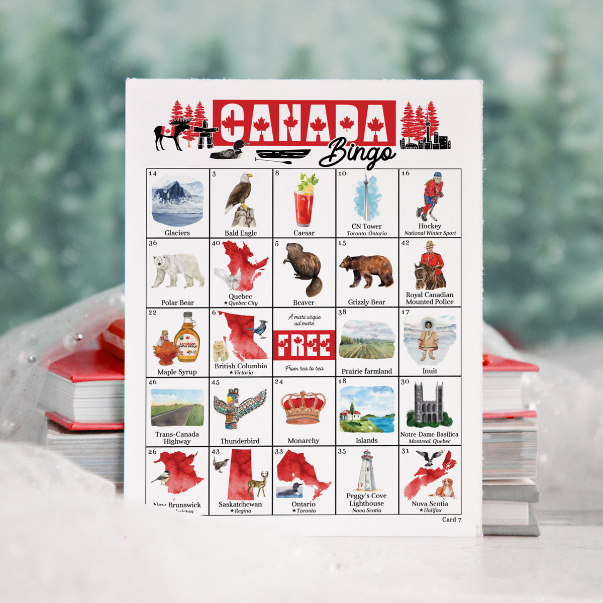 Canada Bingo – Greengate Images