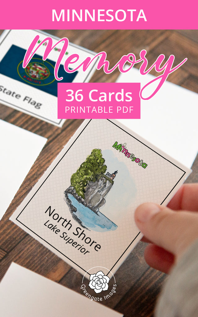 Minnesota Memory Game – Greengate Images