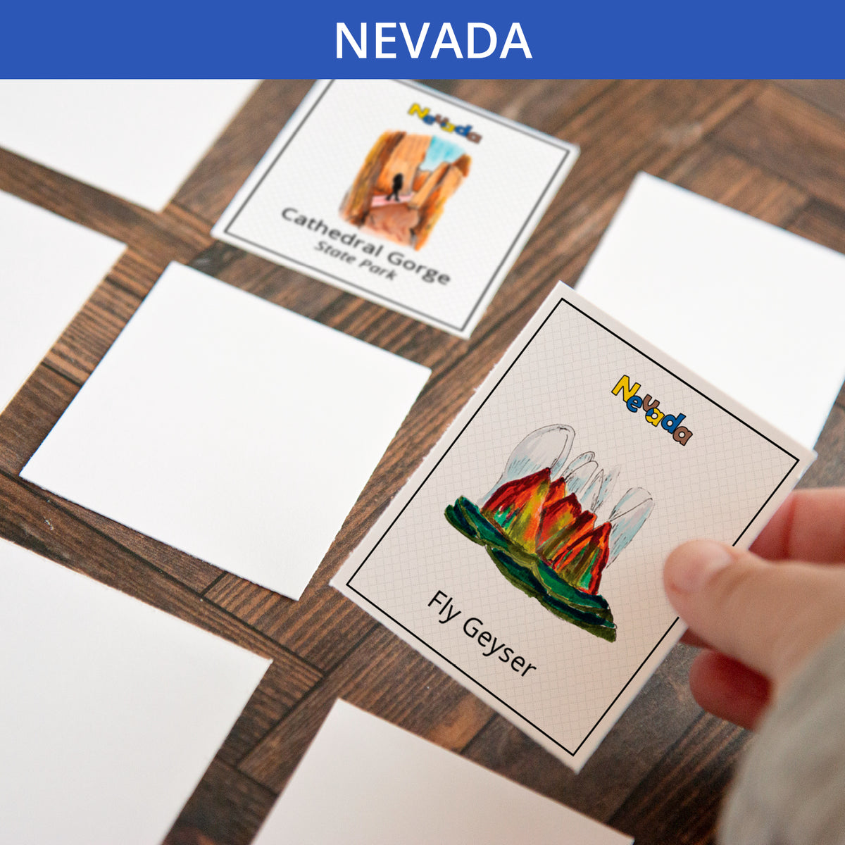 Nevada Memory Game – Greengate Images