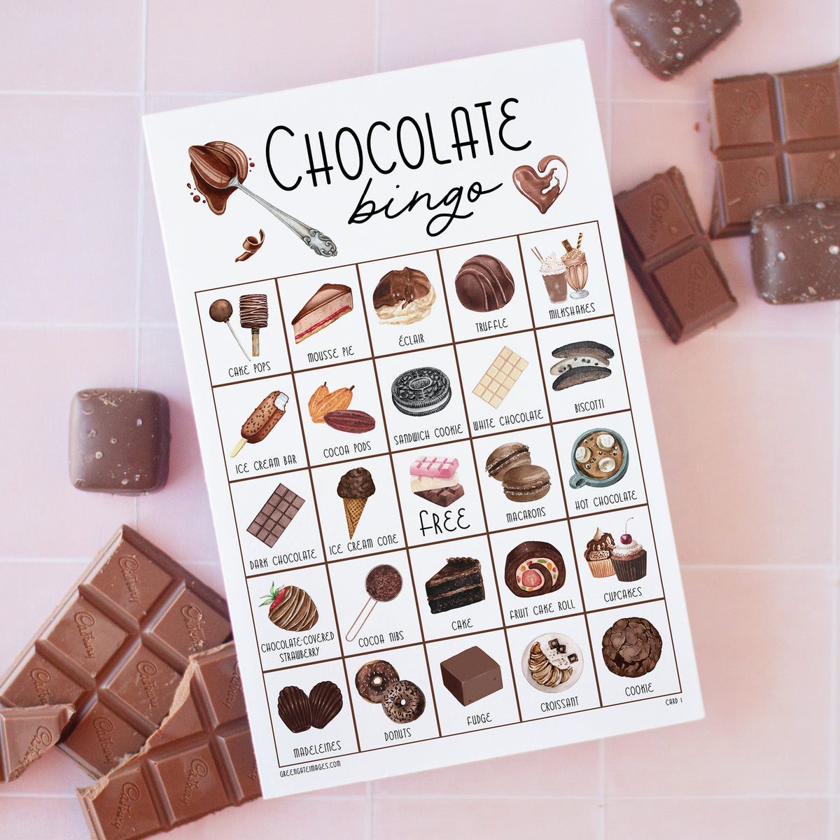 Chocolate Bingo – Greengate Images