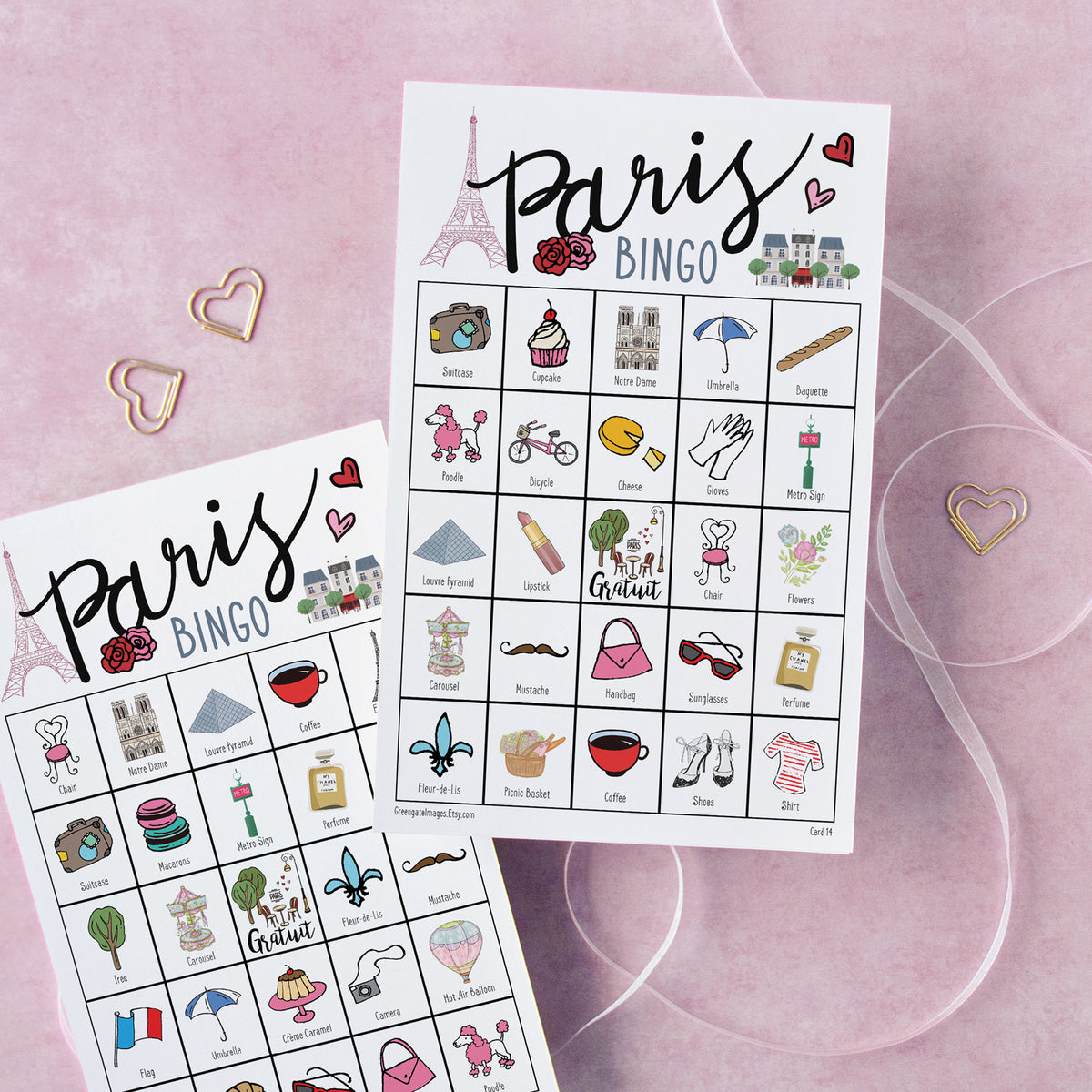 Paris Bingo – Greengate Images