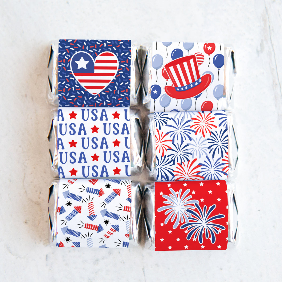 Patriotic Nugget Wrappers – Greengate Images