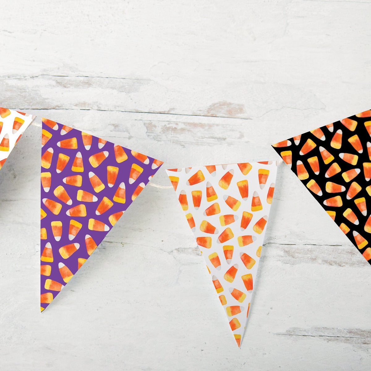 Candy Corn Bunting – Greengate Images