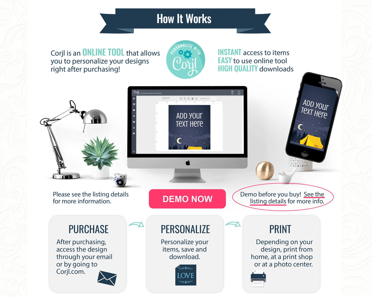 Camping Tent Gift Tags – Greengate Images