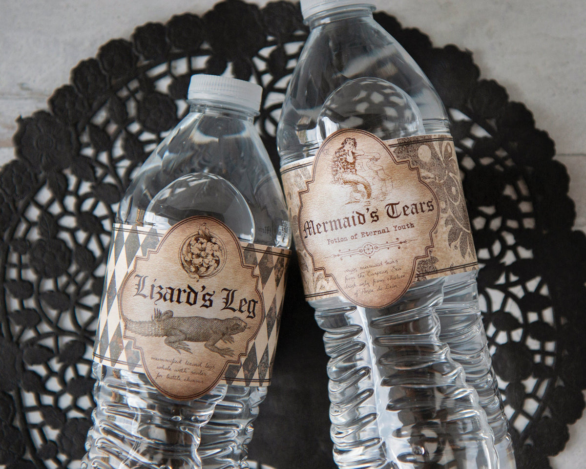 Apothecary Potion Water Bottle Labels – Greengate Images