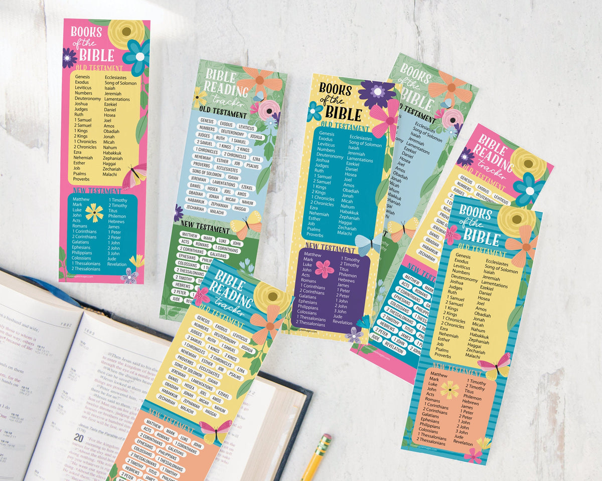 Bible Reference Bookmarks - Bold Spring Blooms – Greengate Images